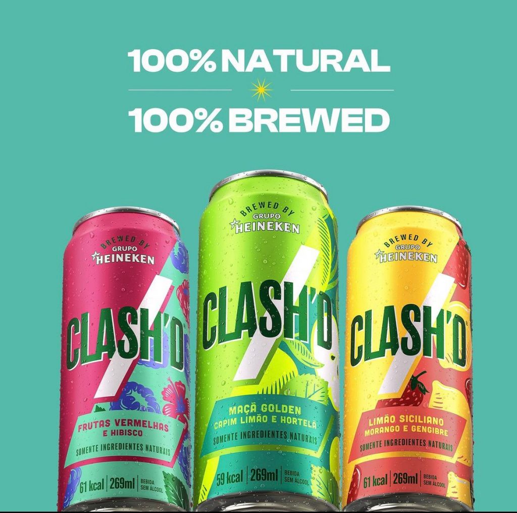 Clash’d: Grupo HEINEKEN lança o primeiro refrigerante ‘brewed’ do ...